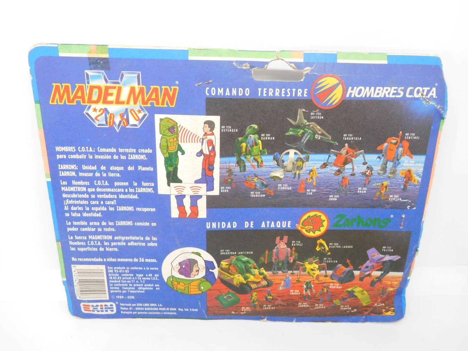 Madelman 2050 zan comandante exin referencia 1500