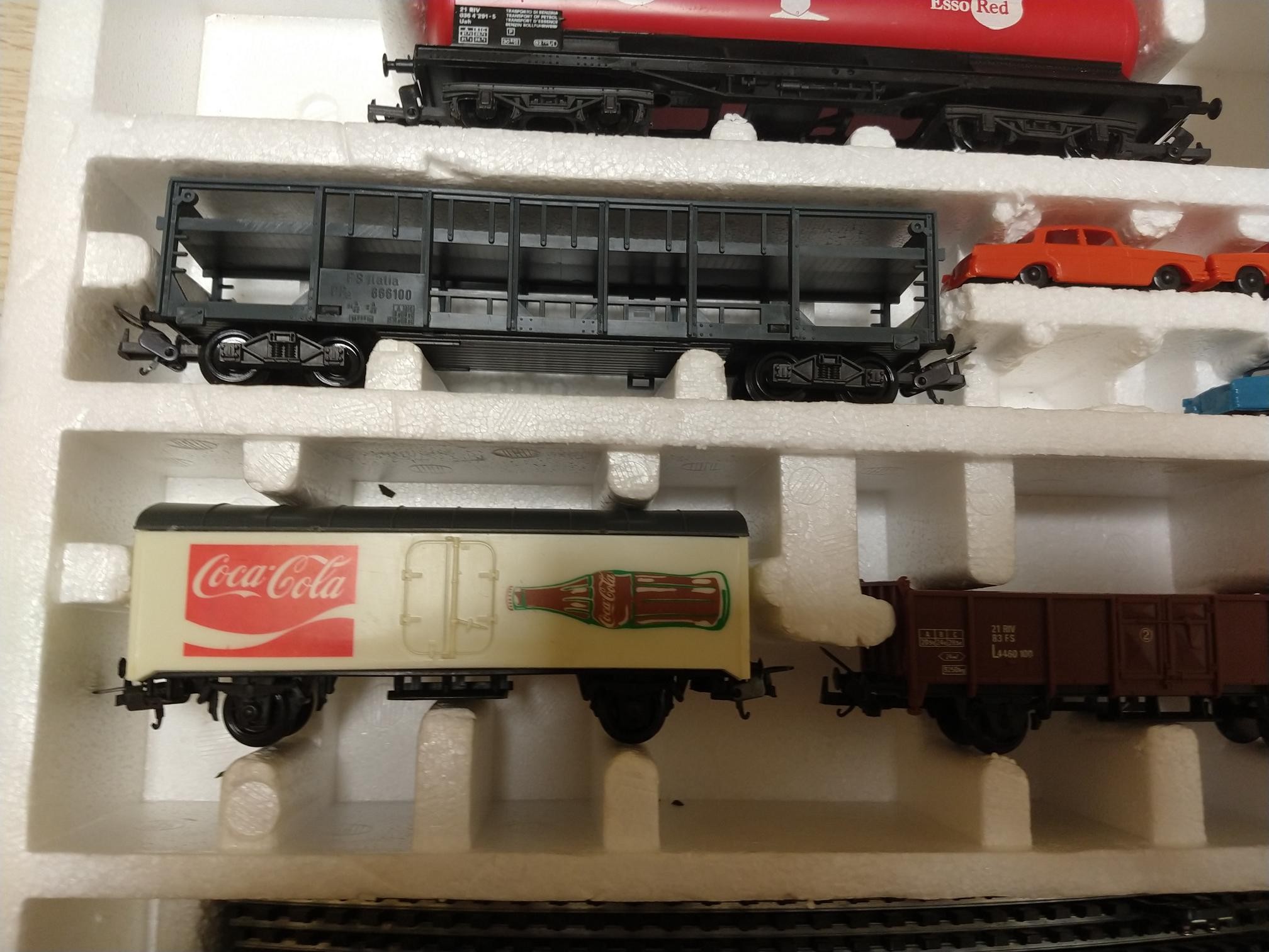 Tren Lima Italia escala H0. Renfe Coca Cola Inter frigo Interfrigo ...