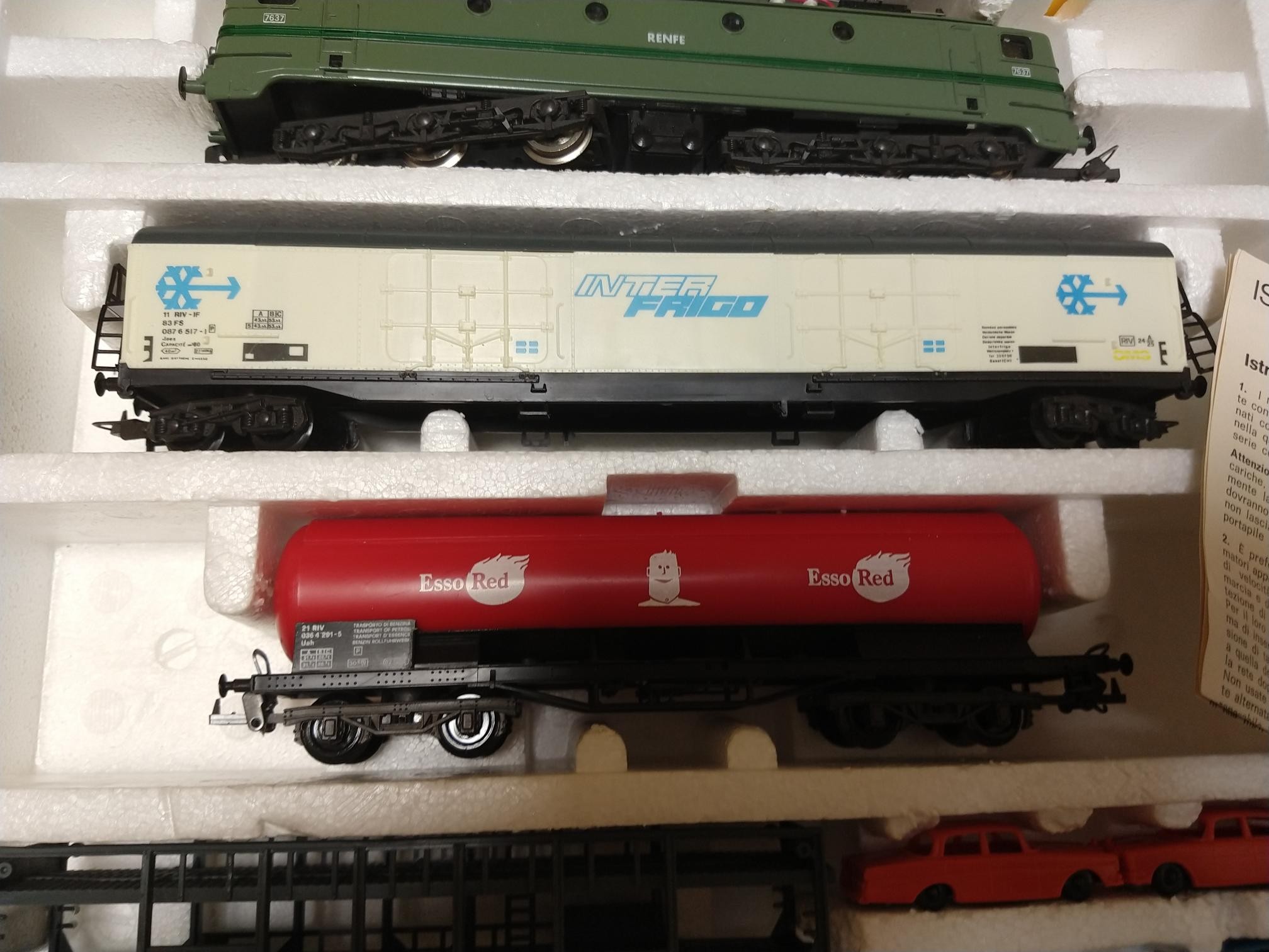 Tren Lima Italia escala H0. Renfe Coca Cola Inter frigo Interfrigo ...